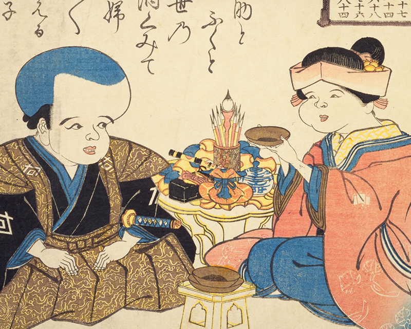 Fukusuke and the Otafuku | KOKUSHU Digital Museum